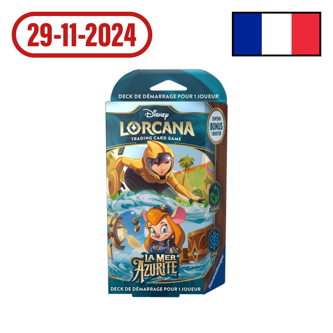 Lorcana - Mer Azurite - Deck Émeraude et Saphir - FR – OutpostBrussels