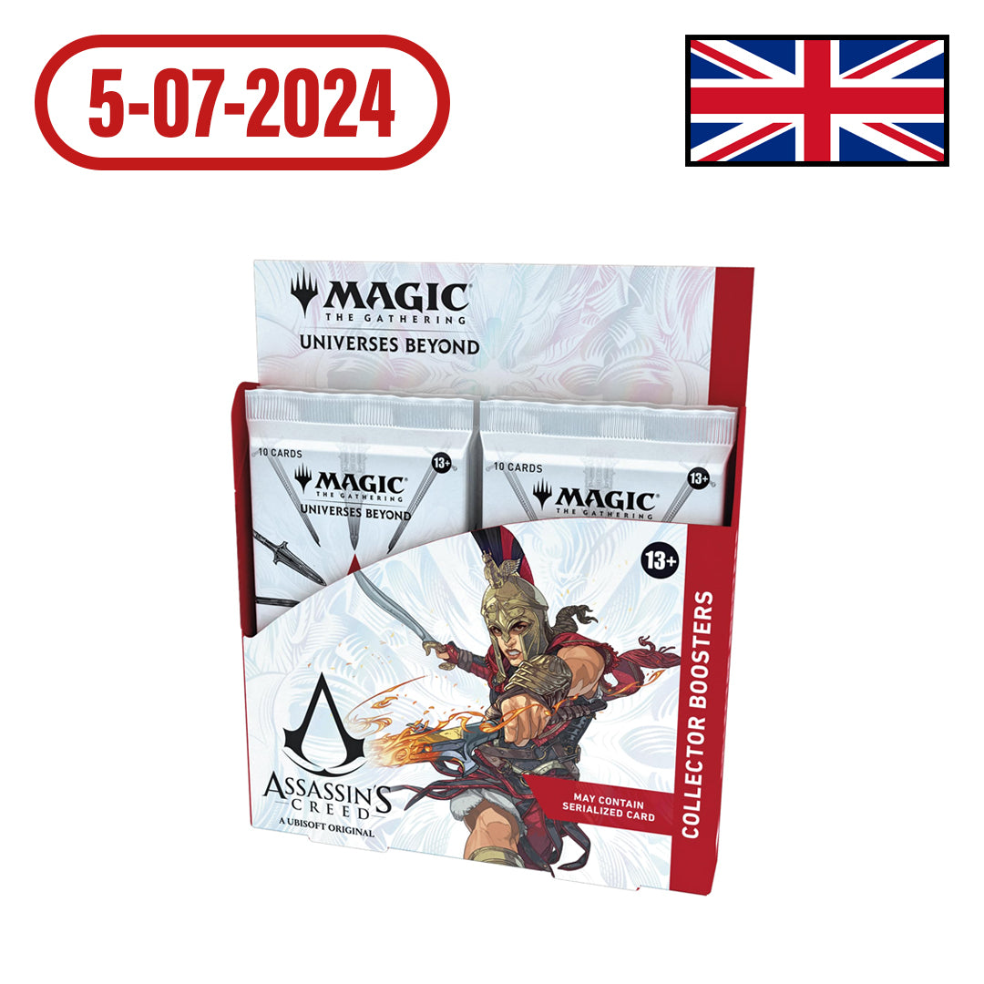 MTG - Assassin's Creed Collector's Booster Display (12 Packs) - EN ...
