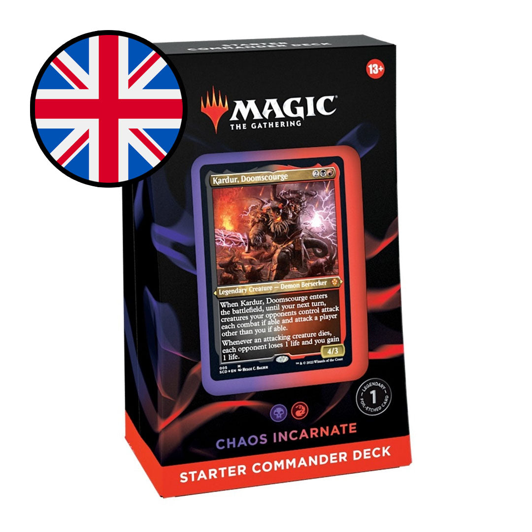 Evergreen Starter Commander Deck 2022 - Chaos Incarnate - EN ...