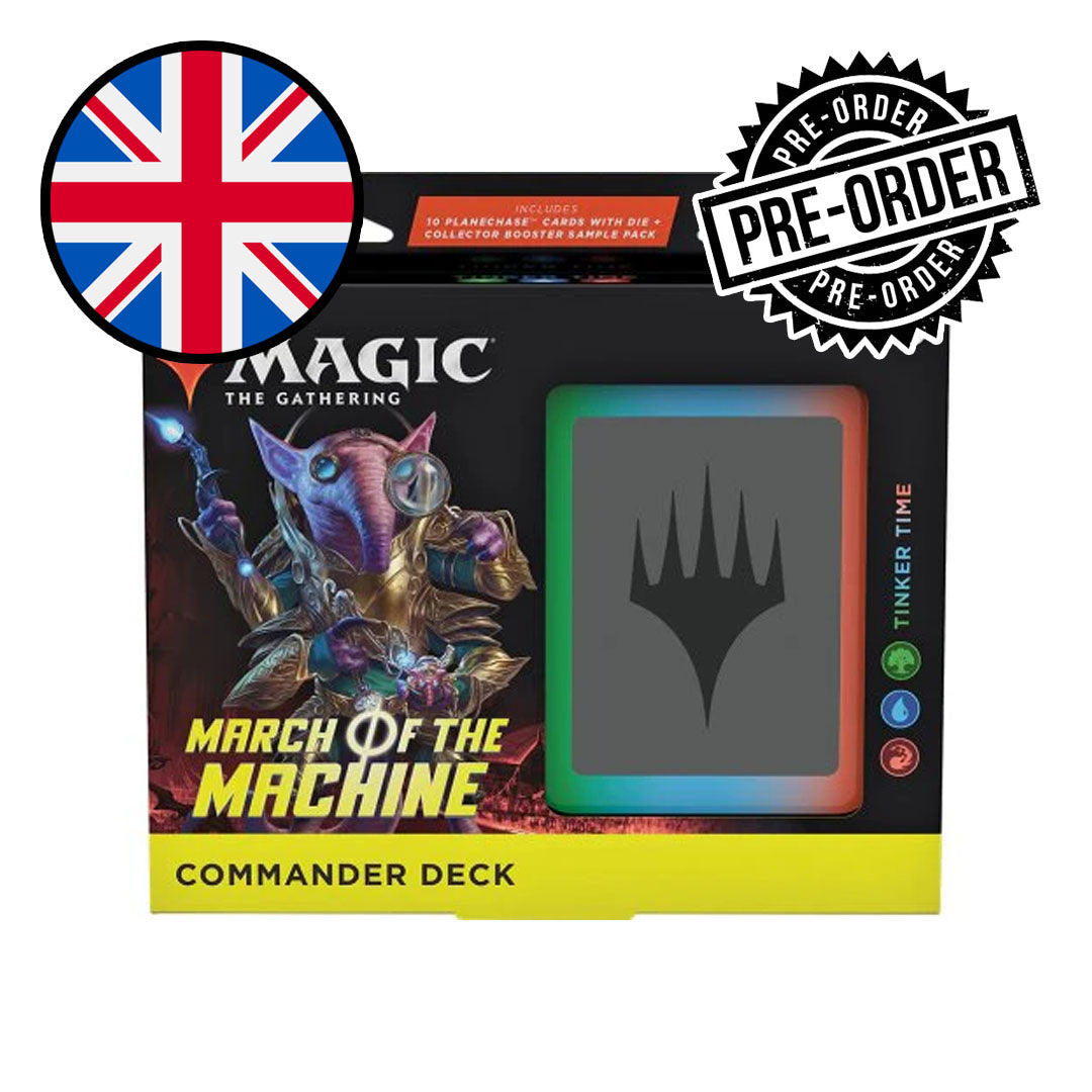March of the Machine Commander Deck - Tinker Time - EN – OutpostBrussels
